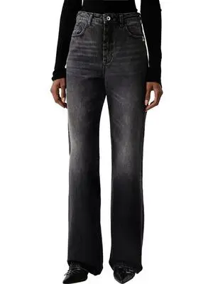 Patrizia Pepe Fly-motif Jeans - Black