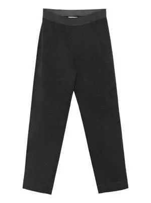 Alpha Studio Elasticated Waistband Trousers - Grey