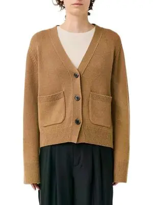 LISA YANG Lisa Yang Danni Patch-Pocket Cardigan Brown