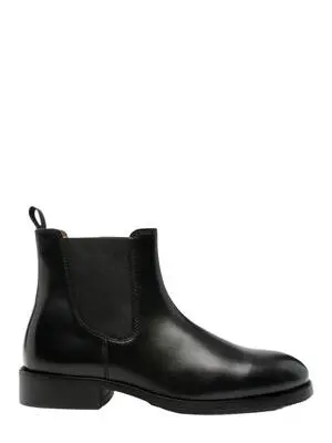 Sandro Elasticated-panel Chelsea Boots - Black