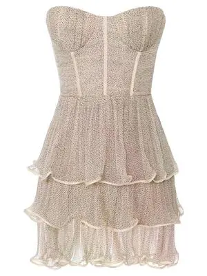 ELISABETTA FRANCHI Elisabetta Franchi Crepon Mini Dress