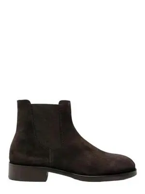 Sandro Elasticated-side Chelsea Boots - Brown