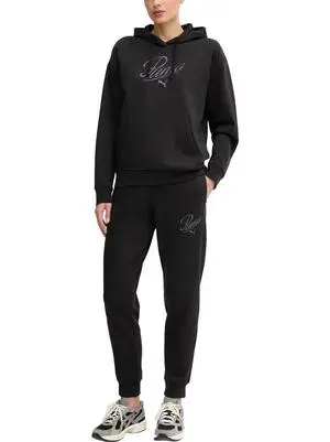 PUMA Logo Embroidered Hoodie