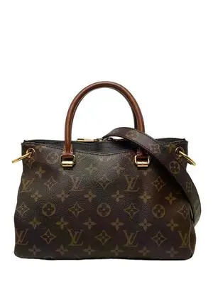 LOUIS VUITTON Monogram Canvas Pallas Bb Satchel - Brown