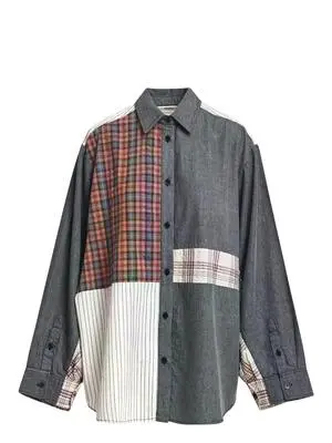ESSENTIEL ANTWERP Essentiel Antwerp Kingsley Patchwork Shirt