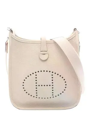 Hermès Hermès 2026 TPM Evelyne Leather Shoulder Bag Neutrals