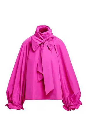 Essentiel Antwerp Pussy-bow Blouse - Pink