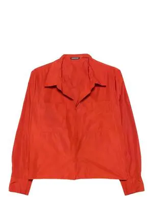 SUSANNE BOMMER Patch-pocket Shirt - Red