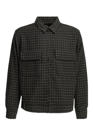 Needles Dobby Square Lightweight Jacket - Black