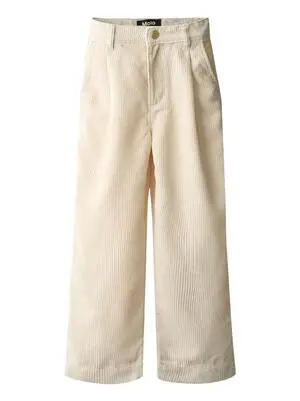 MOLO Alaine Corduroy Trousers - White