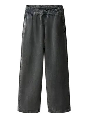 MOLO Cotton Tapered Fit Trousers - Black