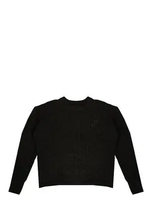 RAVE ON TREND RAVE ON TREND Cable Knit Sweater Grey