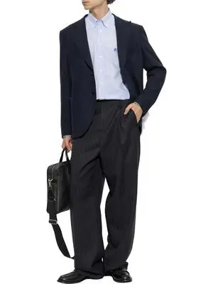 Etro Striped Button-up Shirt - Blue
