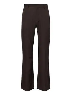 Acne Studios Palvin Wide-leg Woven Trousers - Chocolate Brown