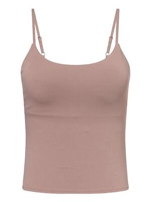 ADANOLA Logo-print Stretch-jersey Tank Top - Walnut