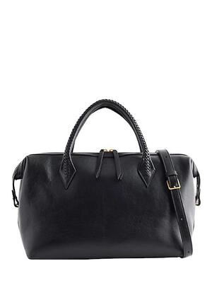 METIER Vérité City Leather Top-handle Bag - Black