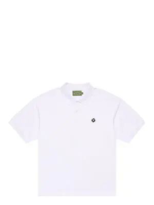DENIM TEARS Wreath Polo - White