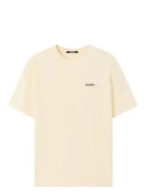 Jacquemus Le T-shirt Gros Grain - Tan