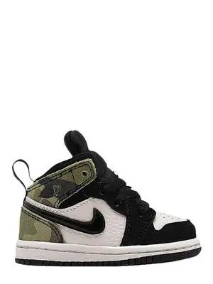 JORDAN 1 Mid Se Td "camo" Sneakers - Black
