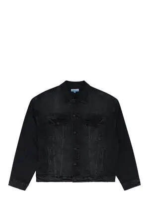 PURPLE BRAND X Blue Sky Denim Jacket - Black