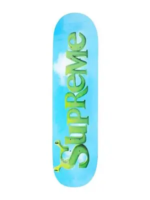 Supreme Shrek Skateboard Deck 'blue' Blue