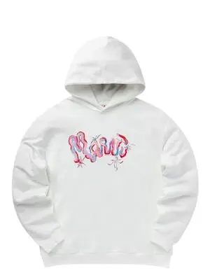 Marni Embroidered Logo Hoodie - White