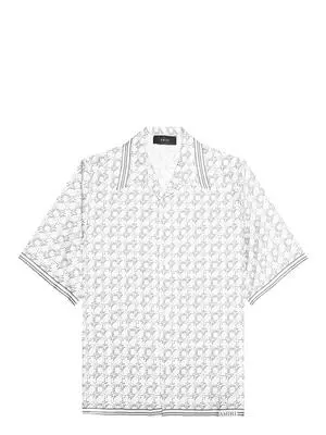 Amiri Ma Quad Short Sleeve Shirt - Grey
