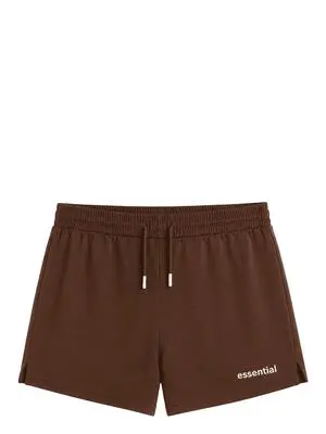 ASHITA FERNANDES Premium Shorts - Brown