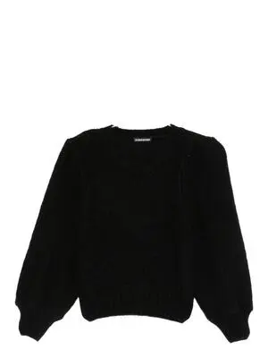 SUSANNE BOMMER Wool Crewneck Jumper - Black