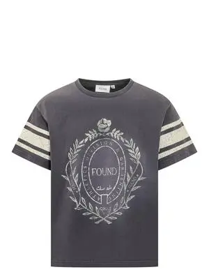 FOUND Collegiate Crest T-shirt - Navy
