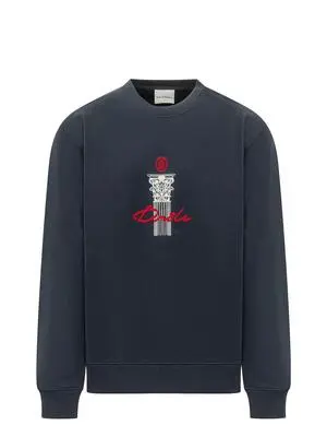 DROLE DE MONSIEUR Drole De Monsieur Graphic Print Crewneck Sweatshirt
