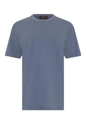 SLOWEAR Short-sleeve Cotton T-shirt With Classic Fit - Blue