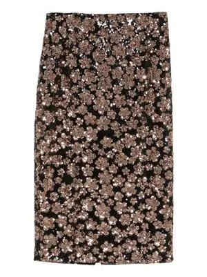 MAX MARA MAX MARA Embroidered Tulle Mini Skirt