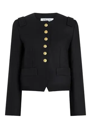 FW26 Aubrey Cropped Jacket - Black