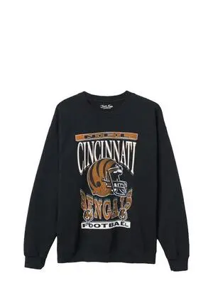 Junk Food Cincinnati Bengals Crewneck Sweatshirt - Black