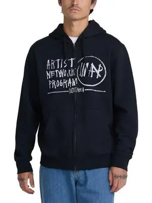 Rvca RVCA Horton ANP Zip Hoodie Black