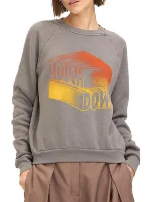 PROJECT SOCIAL T Touchdown" Graphic Sweatshirt - Slate