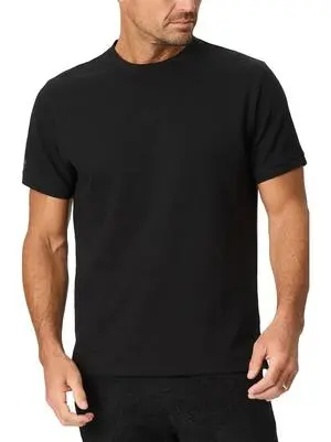 Robert Graham Baslow Geometric Cotton Blend T-shirt - Black