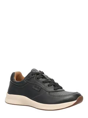 TAOS Delta Leather Lace-up Sneakers - Black