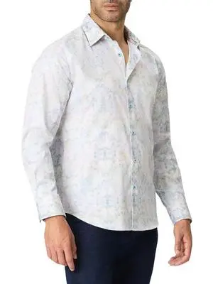 Robert Graham Dewitt Long Sleeve Button Front Shirt - Multi
