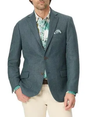 Robert Graham Wool Blend Sport Coat - Teal