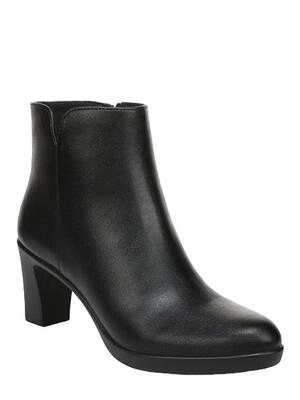 LIFESTRIDE Eloise Block Heel Ankle Boot - Black