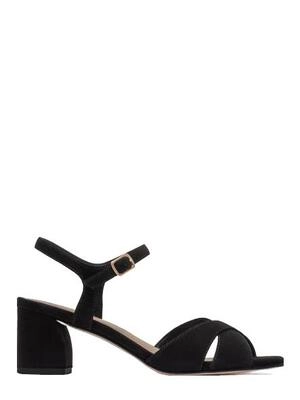 Bernardo Ginni Mid Heel Sandal - Black