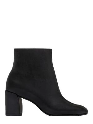 Bernardo Naomi Ankle Bootie With Sculptural Heel - Black