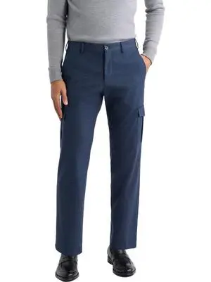 Bugatchi Stretch Cargo Pants - Navy