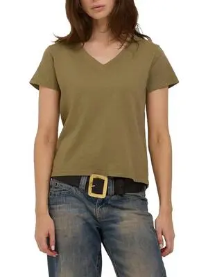 PROJECT SOCIAL T V-neck T-shirt - Olive