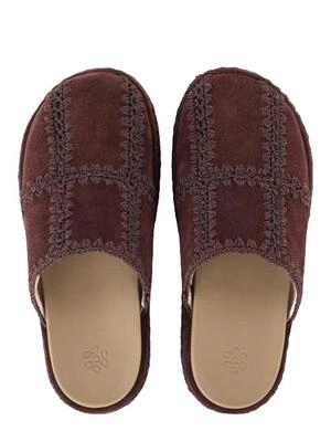 THE SAK Bryn Slip-on Clogs - Mahogany Patch