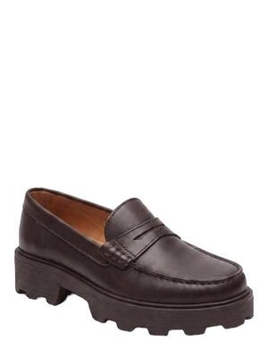 MENINA STEP Lola Loafer - Chocolate