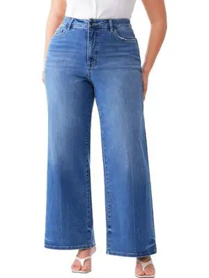 BAYEAS High Waist Wide Leg Jeans - Haven