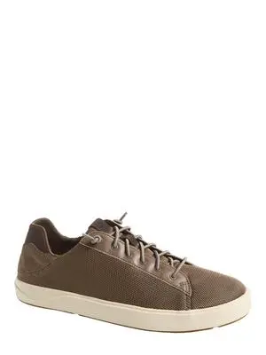 Olukai Laeahi Lī Nui Low Top Sneakers - Walnut/walnut